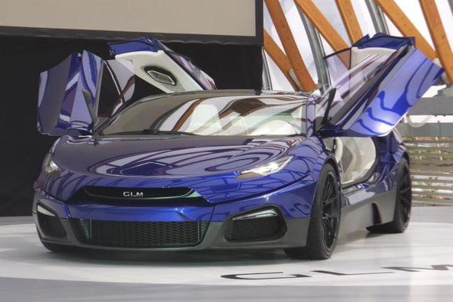 EVスーパーカー、GLMがコンセプト車公開 19年量産目指す | 自動車・輸送機 ニュース | 日刊工業新聞 電子版