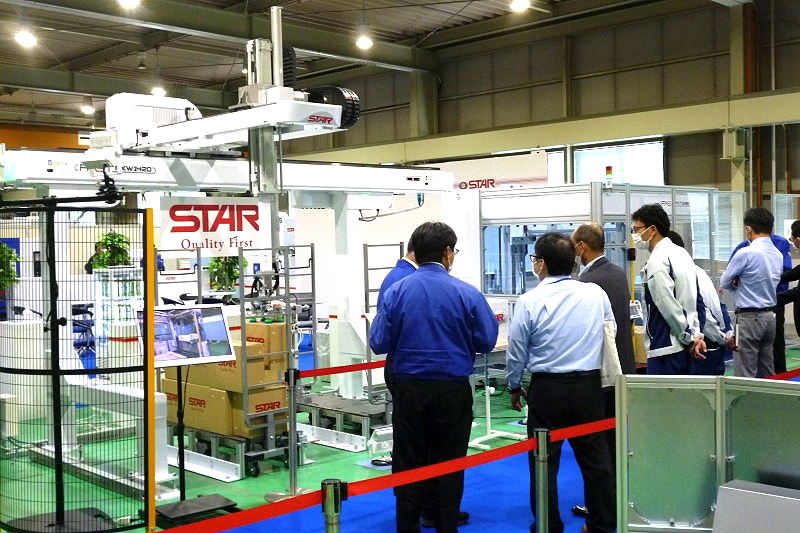 スター精機、本社で商品説明会 ロボなど実演、現場の自動化提案 | 日刊工業新聞 電子版
