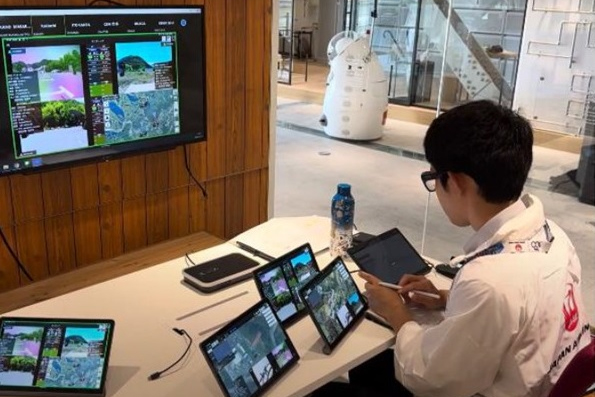 1人で3機のドローンを遠隔操縦 JALとKDDI、レベル3.5飛行実証 | 日刊工業新聞 電子版