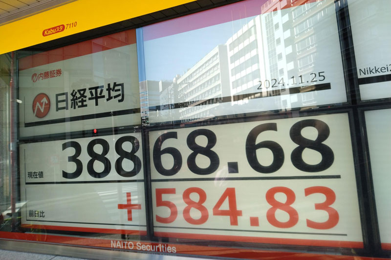 株、一時700円超高 警戒感後退、日本株に割安感 | 日刊工業新聞 電子版